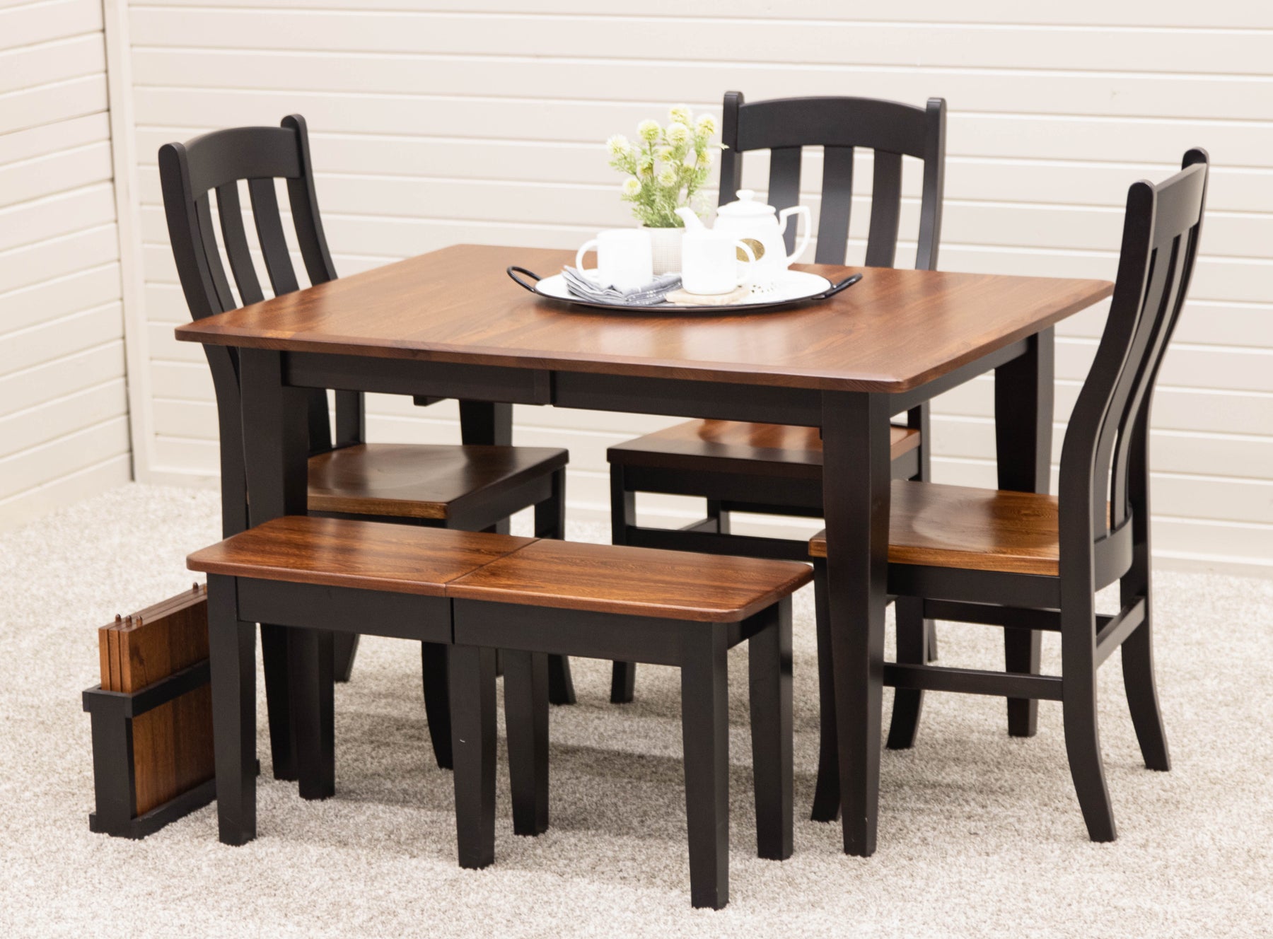 Narrow Dining Table and Small Kitchen Table Sets – Upstate Amish Furniture