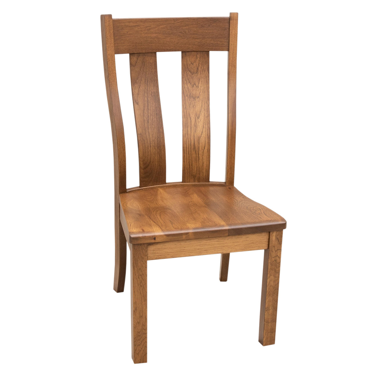 Urbana Hickory Wood Side Dining Chair in Honey Cider – Upstate Amish ...